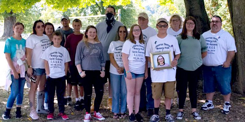 Walking in memory of Cimarron Thomas | News, Sports, Jobs - The Express